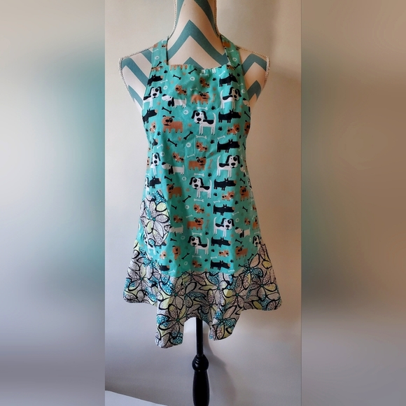 Other | Dog Cat Motif Handmade Apron | Poshmark